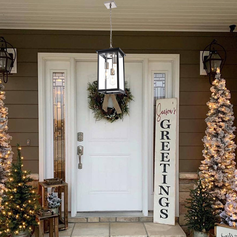 17 Stories Zetha 3 - Light Square/Rectangle Pendant | Wayfair